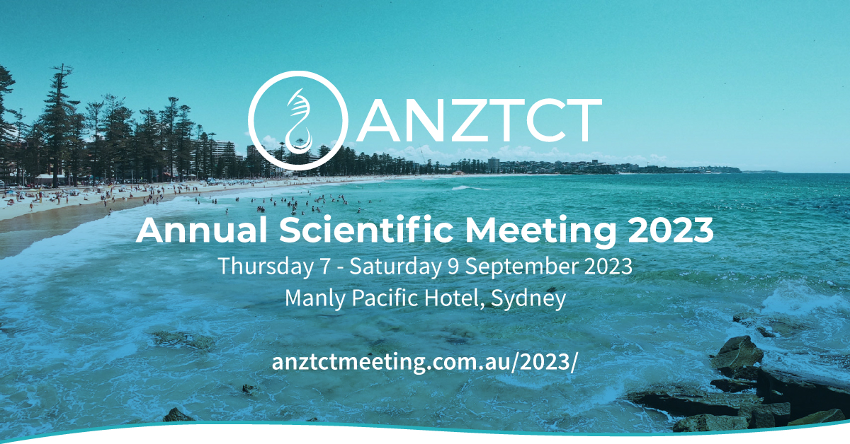 Speakers - ANZTCT Inaugural Annual Scientific Meeting 2023